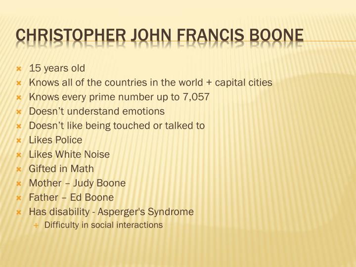 PPT - The Curious Incident of the Dog in the Night-Time PowerPoint ...