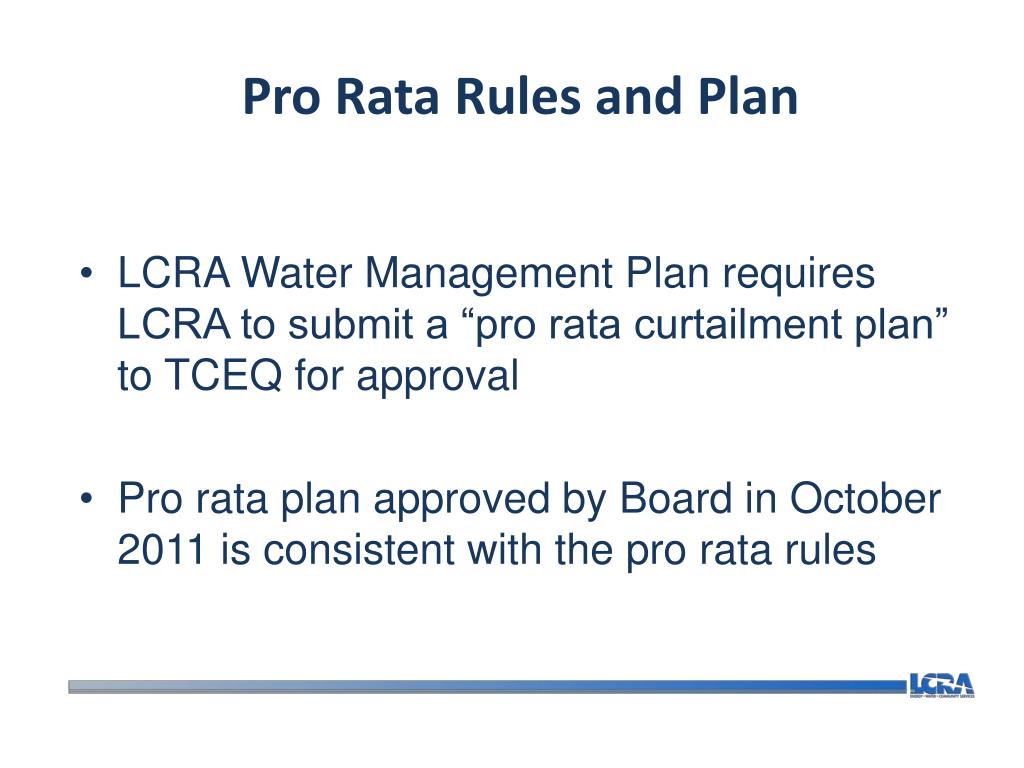 PPT - Welcome LCRA Firm Water Customer Meeting October 27, 2011 ...
