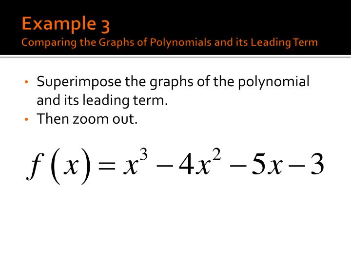 PPT - Chapter 2: Polynomial, Power, and Rational Functions PowerPoint ...