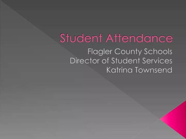 PPT - Student Attendance PowerPoint Presentation, free download - ID ...
