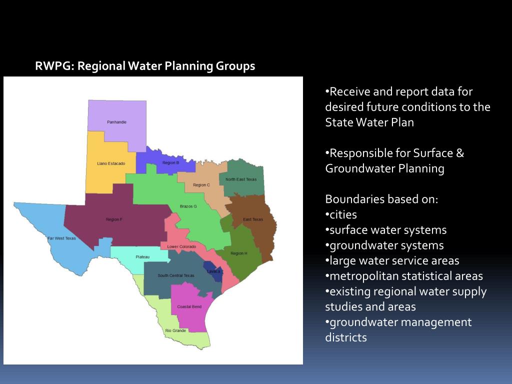 PPT - Visualization of Texas Groundwater Water Policy for the Layperson ...