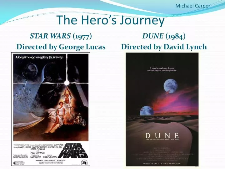 PPT - Michael Carper The Hero’s Journey PowerPoint Presentation, free ...