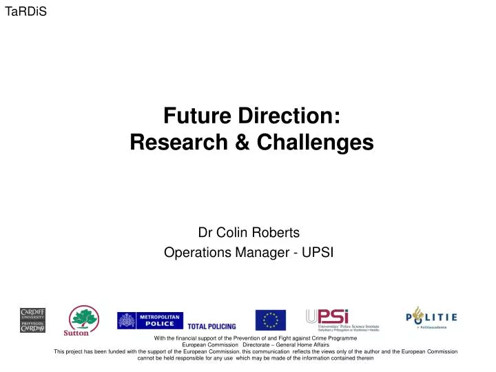 PPT - Future Direction: Research & Challenges PowerPoint Presentation ...