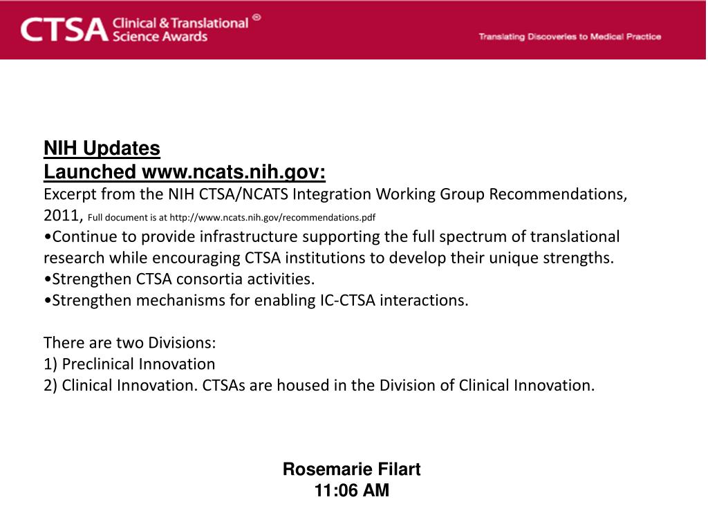 PPT - Co-Chairs, Tim Carey and Tom Concannon PI Liaison, Harry Selker ...