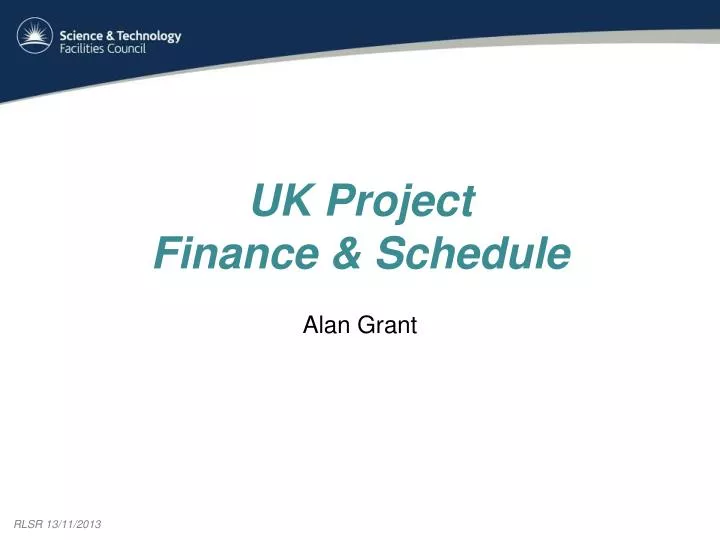 PPT - UK Project Finance & Schedule PowerPoint Presentation, free ...