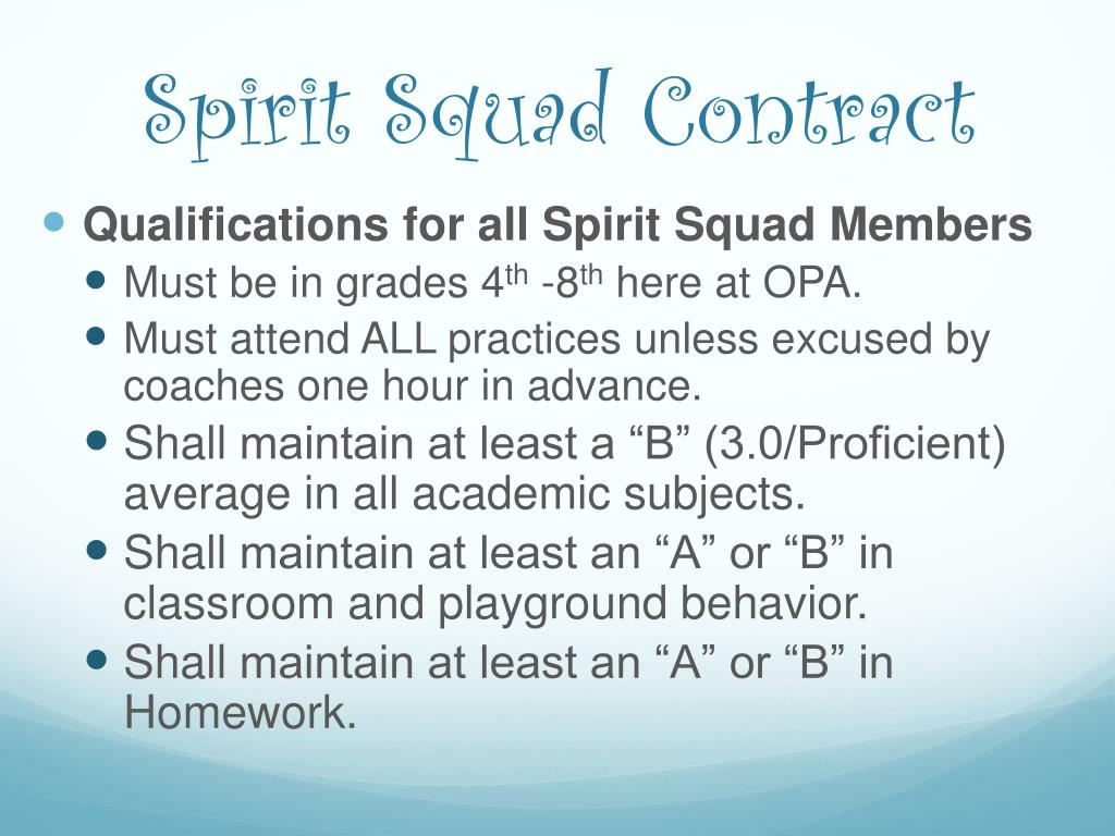 PPT - OPA’s Cheer & Dance Spirit Squad PowerPoint Presentation, free ...