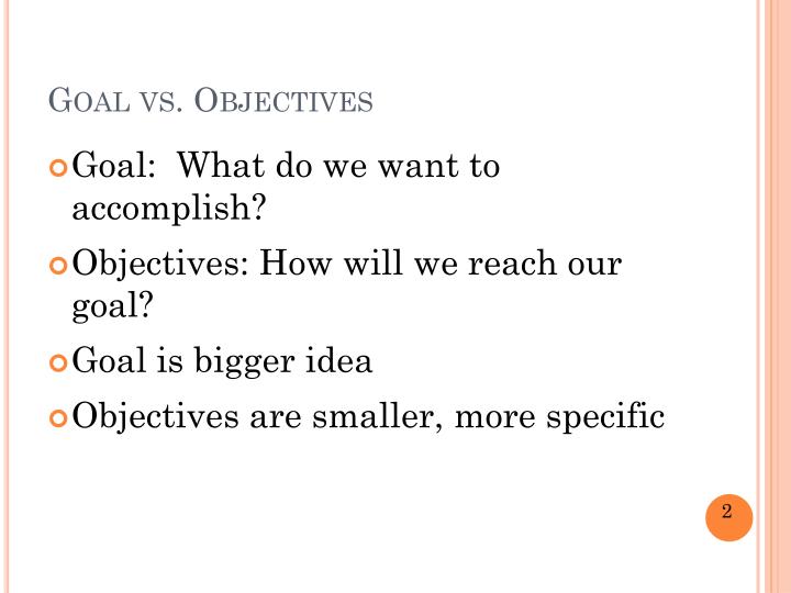 PPT - Developing Measureable Objectives PowerPoint Presentation - ID ...