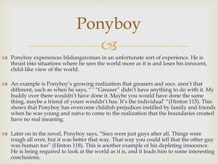 PPT - The Outsiders Key Concept: Bildungsroman PowerPoint Presentation ...