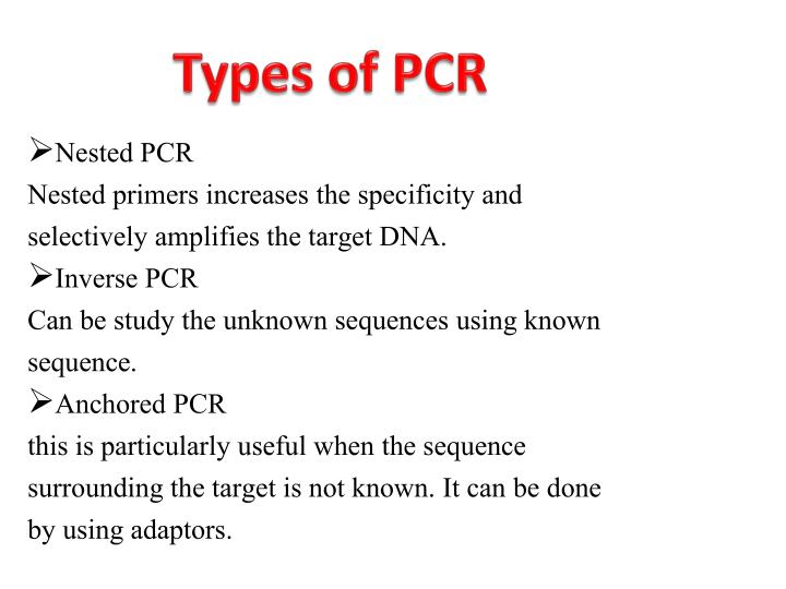 PPT - Polymerase Chain Reaction (PCR) PowerPoint Presentation - ID:2855359