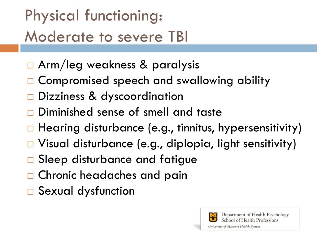 PPT - Traumatic Brain Injury (TBI) Outcomes July, 2013 PowerPoint ...