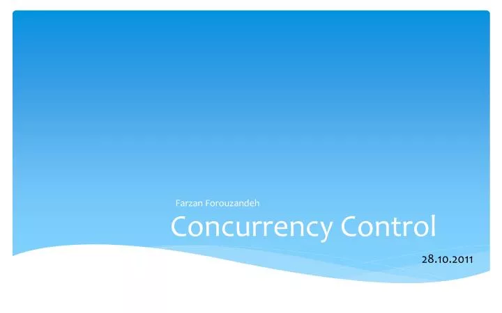 PPT - Concurrency Control PowerPoint Presentation, free download - ID ... PPT - Concurrency Control PowerPoint Presentation, free download - ID ...