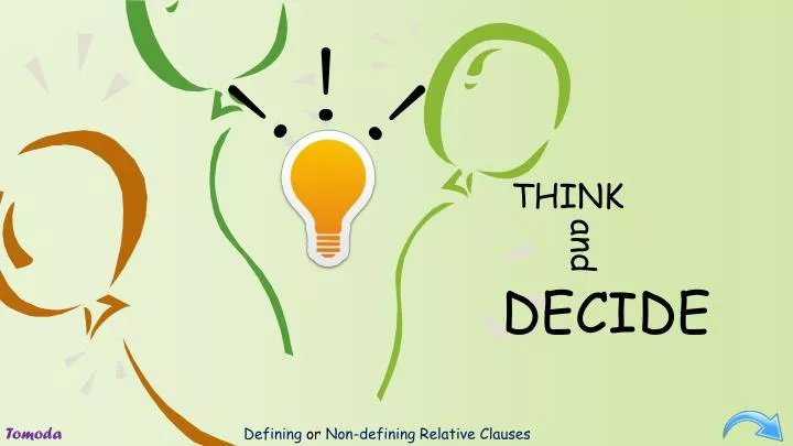 PPT - THINK PowerPoint Presentation, free download - ID:2857397