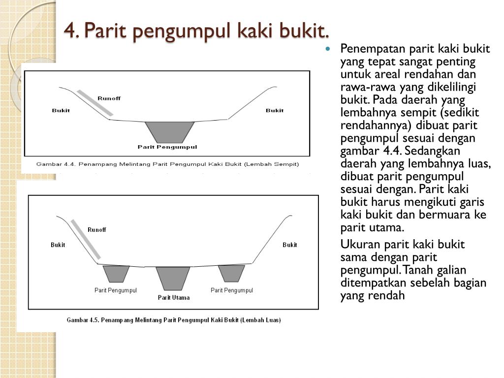 PPT - PEMBUATAN DAN PEMELIHARAAN PARIT PowerPoint Presentation, free ...