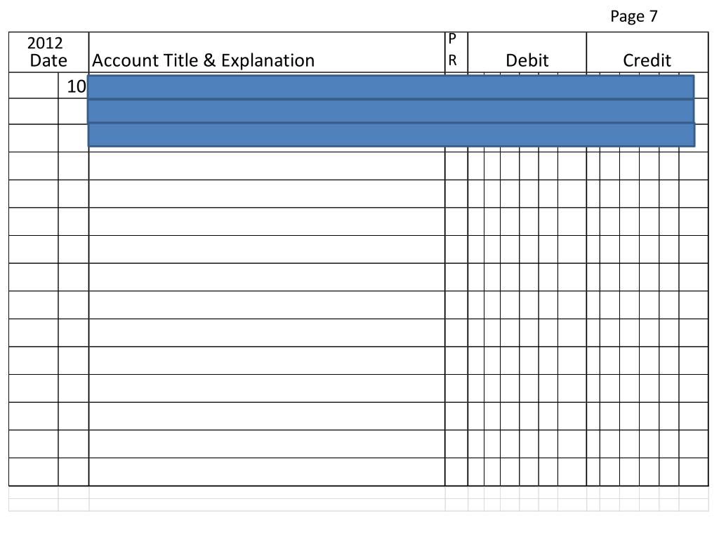 PPT - Journalizing HST – General Journal: Ex. 5 p. 201 (t), p. 103 (w ...