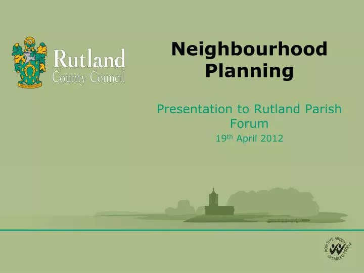 PPT - Neighbourhood Planning PowerPoint Presentation, free download ...