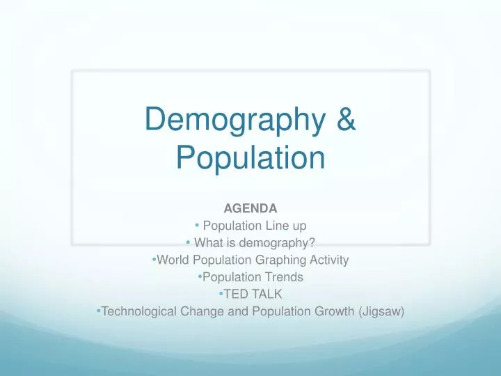 Ppt Demography And Population Powerpoint Presentation Free Download