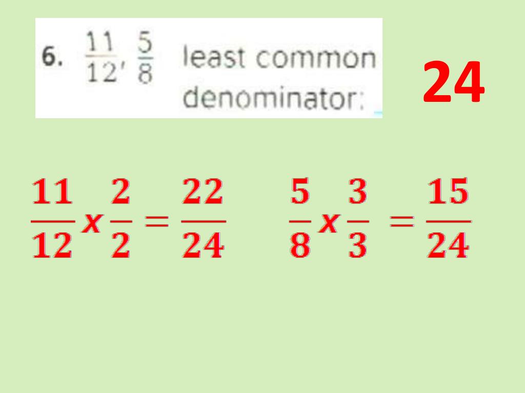 PPT Common Denominators And Equivalent Fractions PowerPoint PPT Common Denominators And Equivalent Fractions PowerPoint