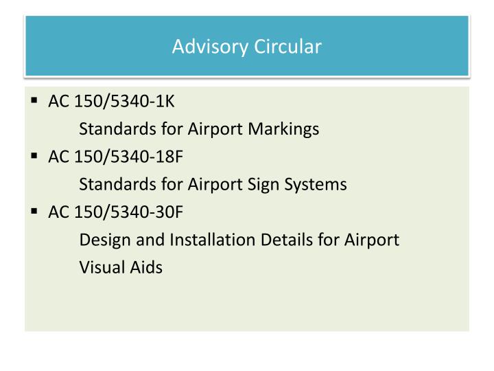 PPT - Airport Lighting, Markings and Sign Systems PowerPoint ...