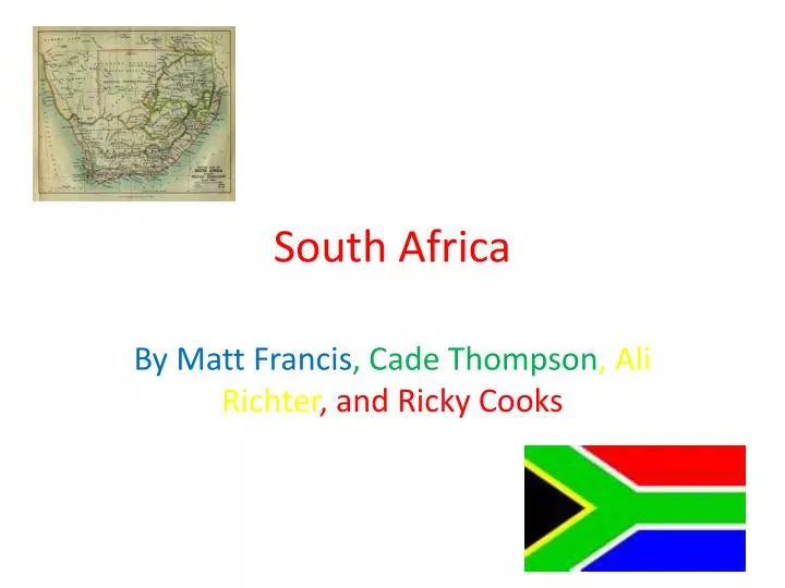 PPT - South Africa PowerPoint Presentation, free download - ID:2862521