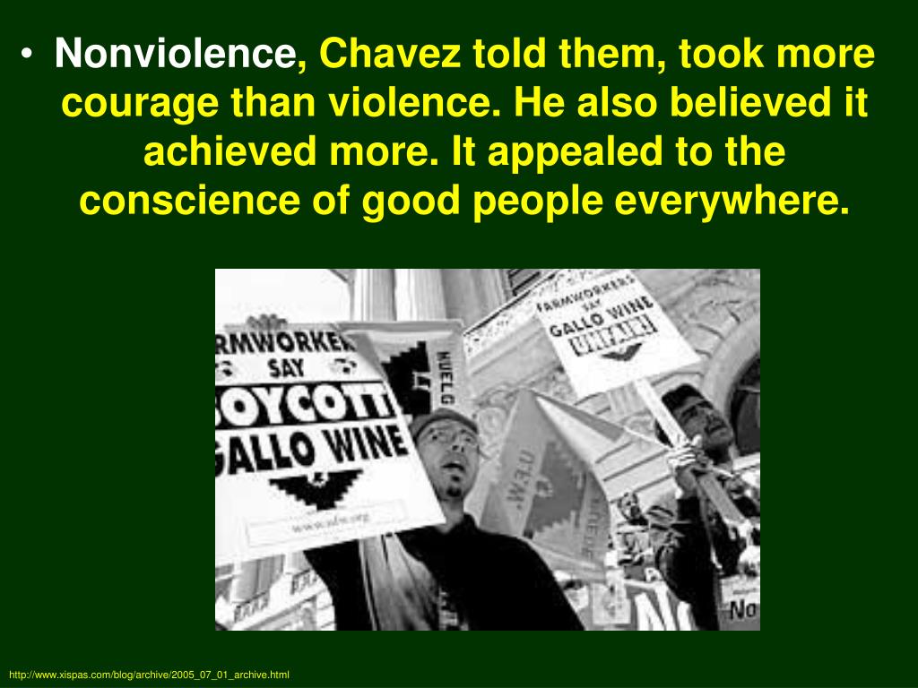 PPT - Cesar Chavez La Causa & La Huelga PowerPoint Presentation - ID ...