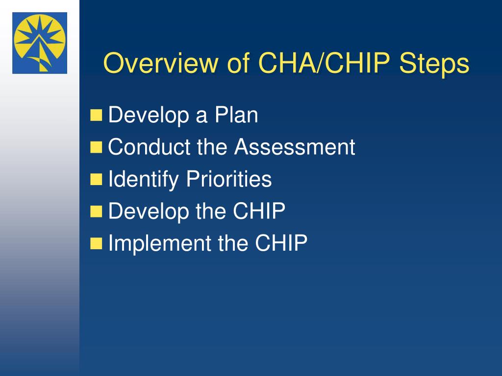 PPT - Steps in Community Health Assessment and Improvement Planning ...