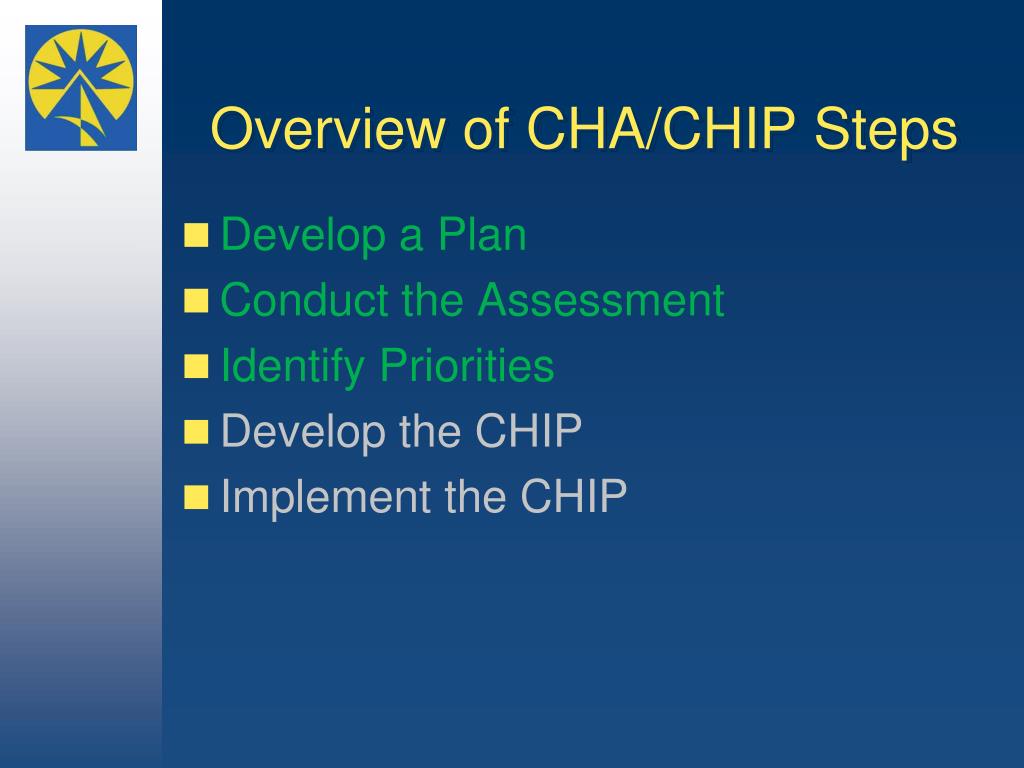 PPT - Steps in Community Health Assessment and Improvement Planning ...
