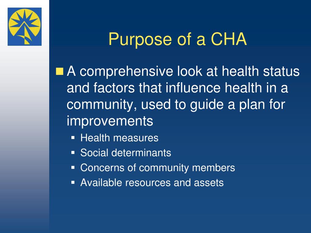 PPT - Steps in Community Health Assessment and Improvement Planning ...
