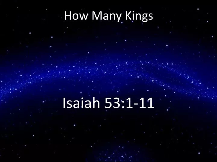 PPT - How Many Kings PowerPoint Presentation, free download - ID:2863193