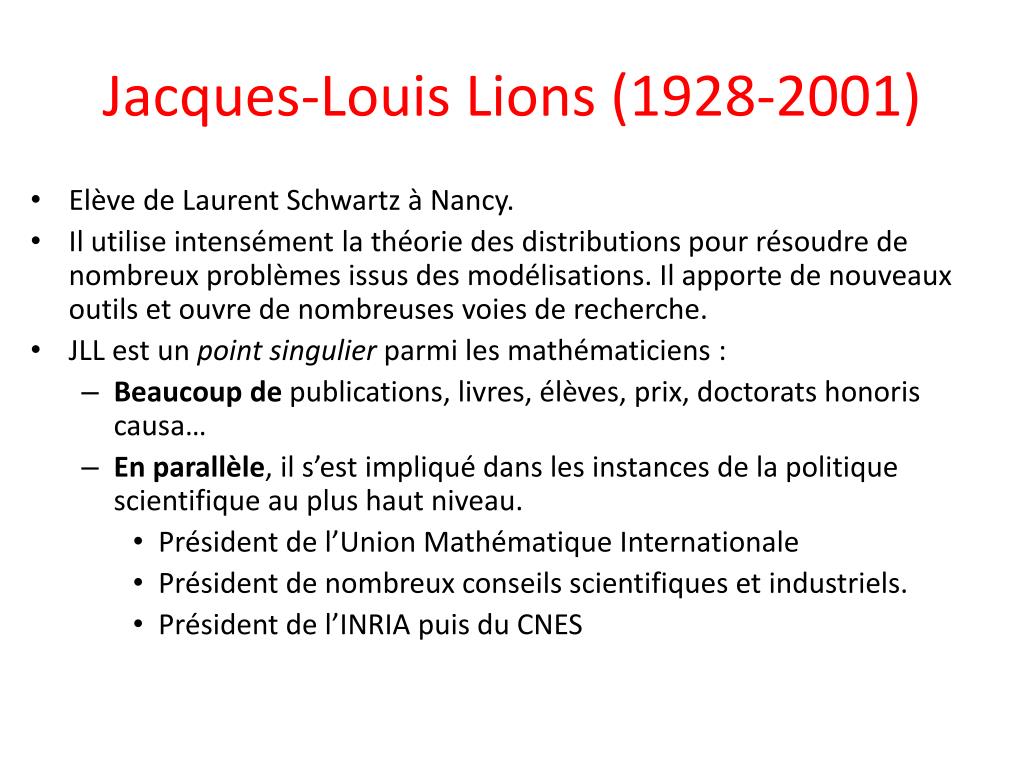 PPT - La recherche mathématique en mouvement PowerPoint Presentation ...