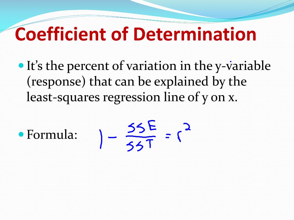 PPT - Coefficient of Determination PowerPoint Presentation, free ... PPT - Coefficient of Determination PowerPoint Presentation, free ...