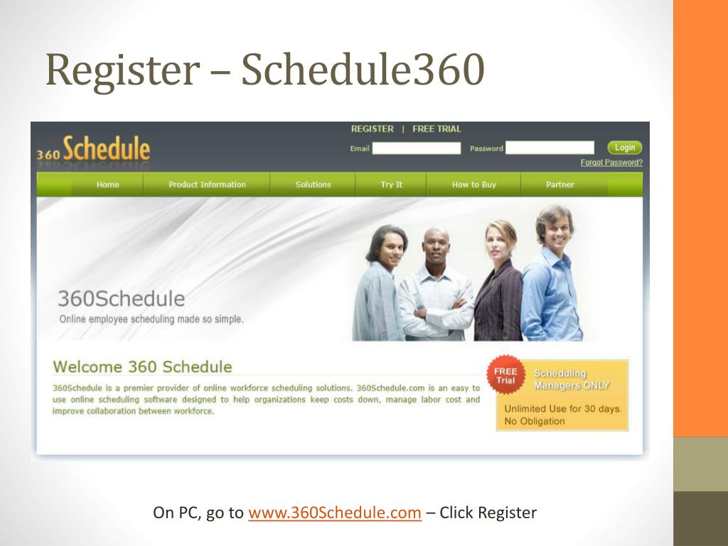 PPT - Schedule360 PowerPoint Presentation, free download - ID:2864354