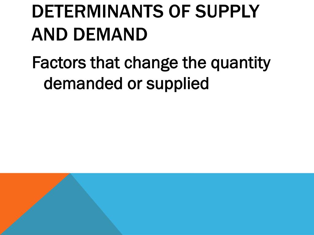 PPT - Determinants of Supply and Demand PowerPoint Presentation, free ... PPT - Determinants of Supply and Demand PowerPoint Presentation, free ...