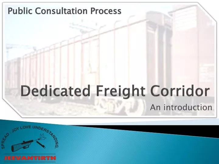 PPT - Dedicated Freight Corridor PowerPoint Presentation, free download ...
