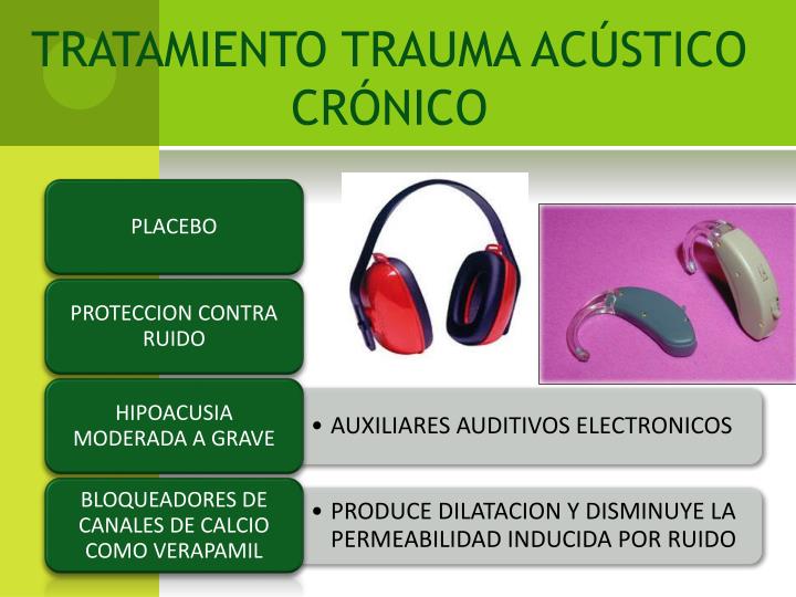 PPT - TRAUMA ACÚSTICO PowerPoint Presentation - ID:2865822