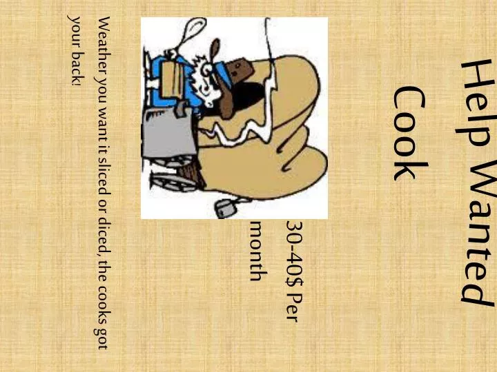 PPT - Help Wanted PowerPoint Presentation, free download - ID:2866035