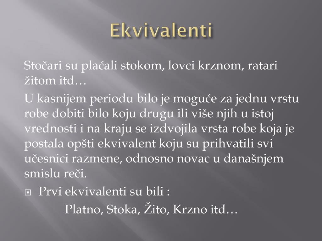 PPT - Nastanak Novca i kratka istorija srpskog novca PowerPoint ...
