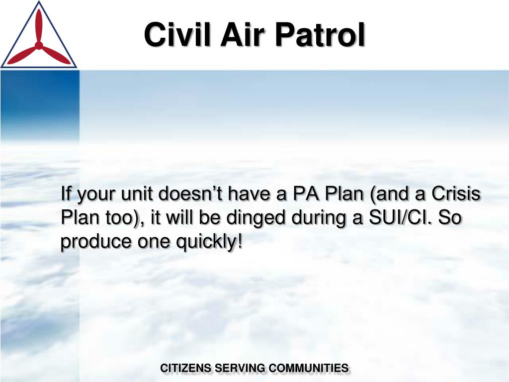 PPT - Civil Air Patrol PowerPoint Presentation, free download - ID:2866739