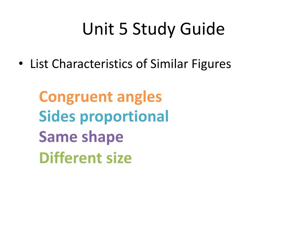 PPT - Understanding Dilations and Similar Figures in Geometry - Unit 5 ...