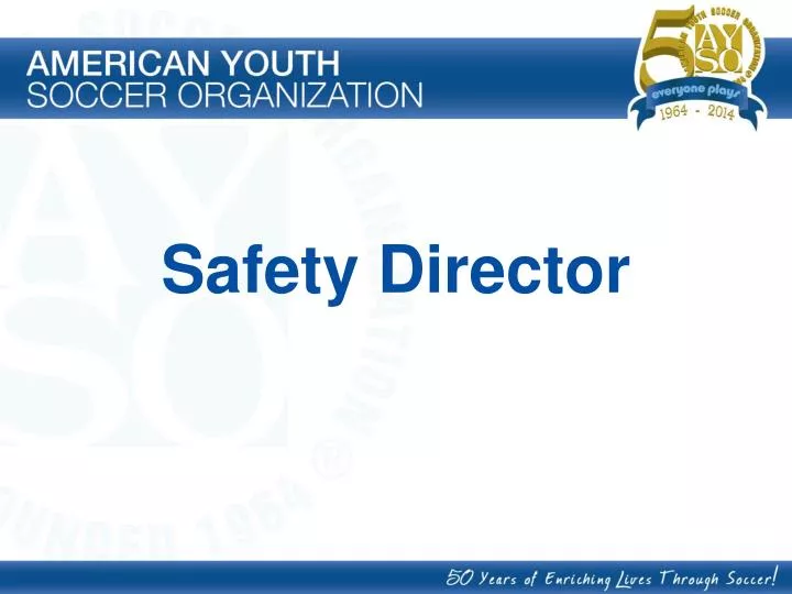 PPT - Safety Director PowerPoint Presentation, free download - ID:2867522