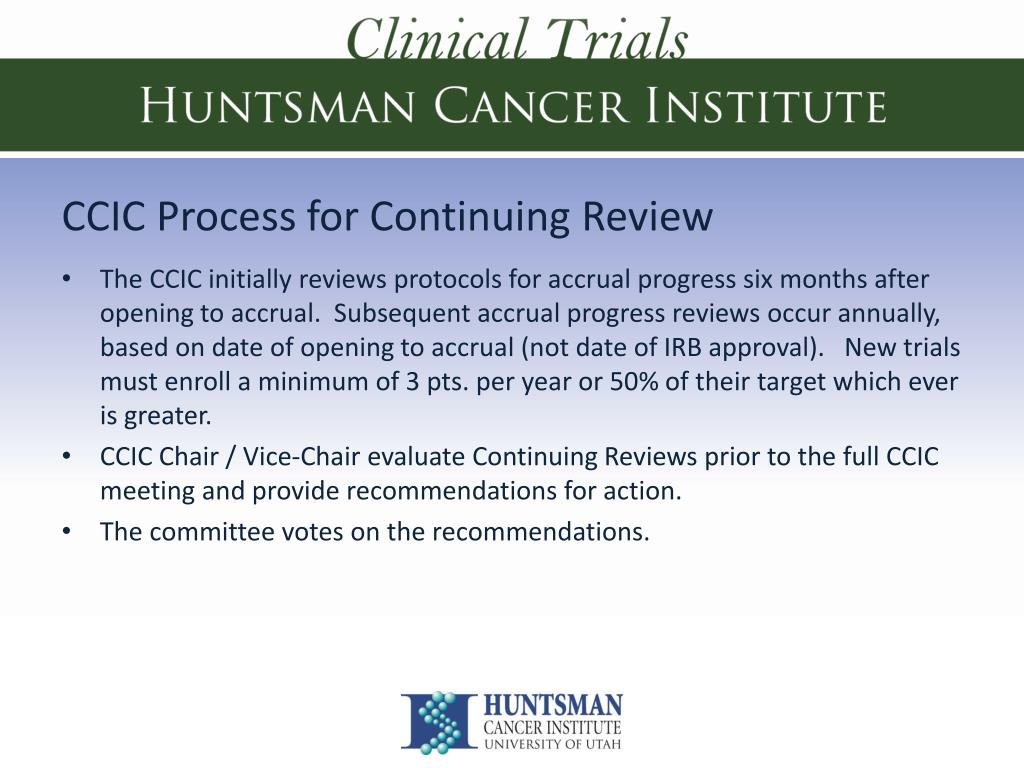 PPT - Clinical Cancer Investigations Committee (CCIC) 2010 PowerPoint ...