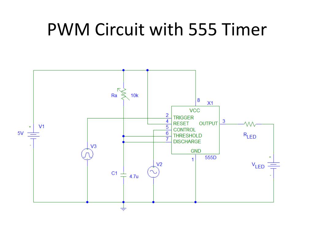 Ppt Pulse Width Modulation Pwm Led Dimmer Circuit Powerpoint Presentation Id2868018