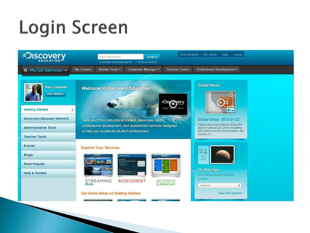 PPT - Discovery Education PowerPoint Presentation, free download - ID ...