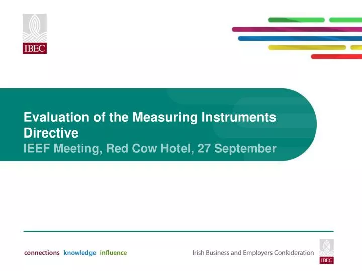 PPT - Evaluation of the Measuring Instruments Directive PowerPoint ...