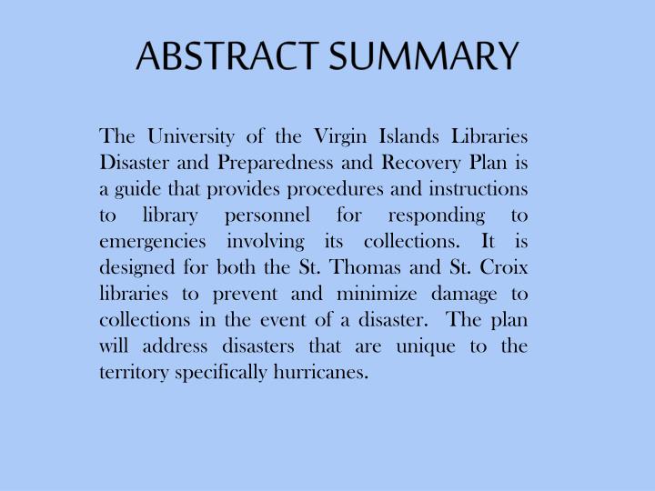 PPT - LIBRARY DISASTER PREPAREDNESS & RECOVERY PLAN PowerPoint ...