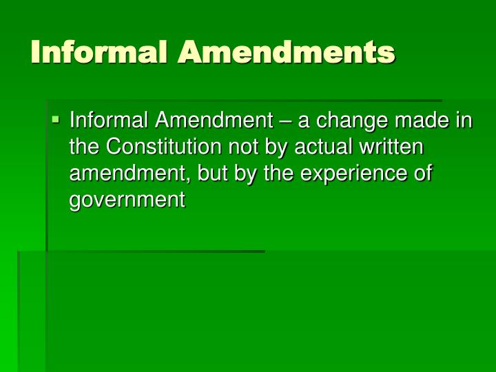 PPT - Amendment Process PowerPoint Presentation - ID:2869034