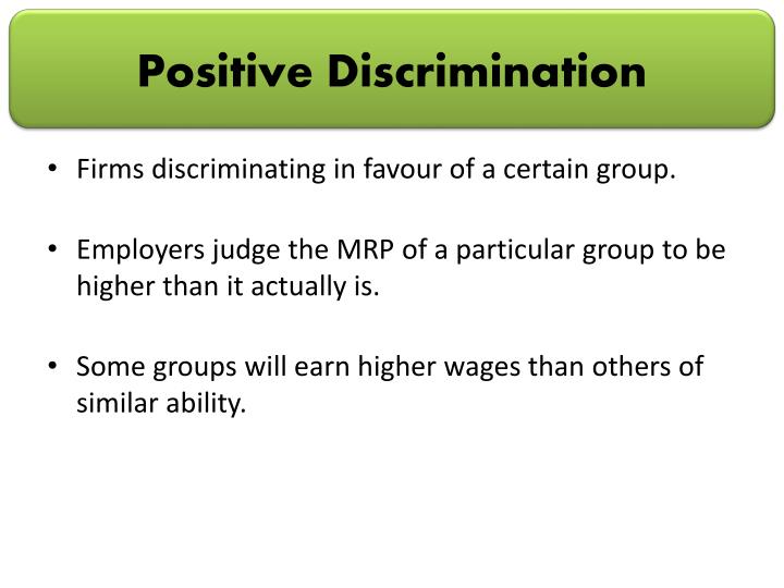 PPT - Discrimination in the Labour Market PowerPoint Presentation - ID ...