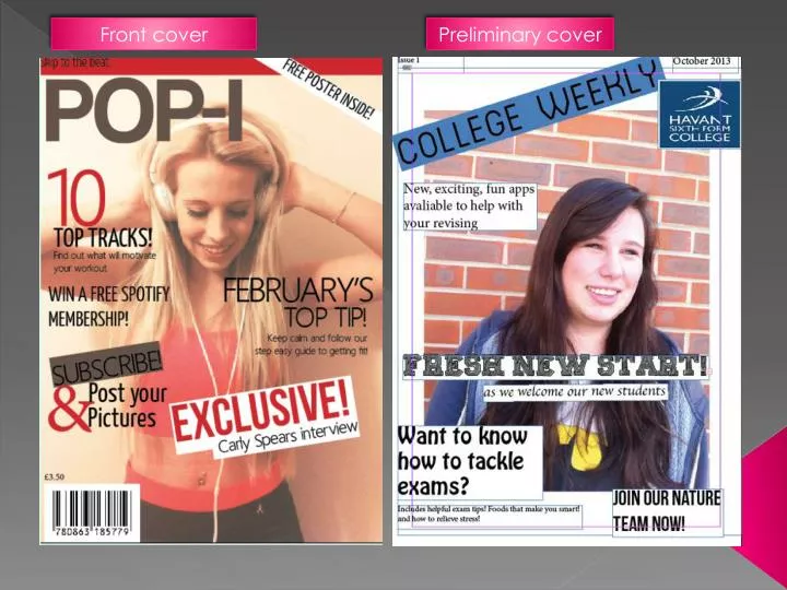 PPT - Front cover PowerPoint Presentation, free download - ID:2870086