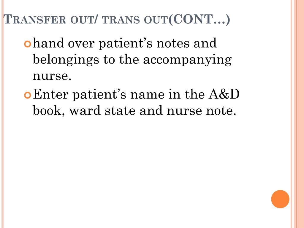 PPT - ADMISSION OF PATIENTS TO THE HOSPITAL. PowerPoint Presentation ...