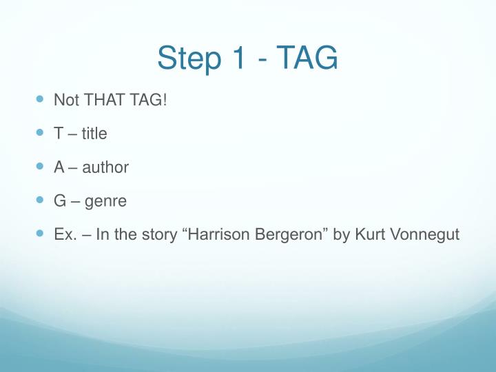 PPT - How to Write a Stand Alone Paragraph Response PowerPoint ...