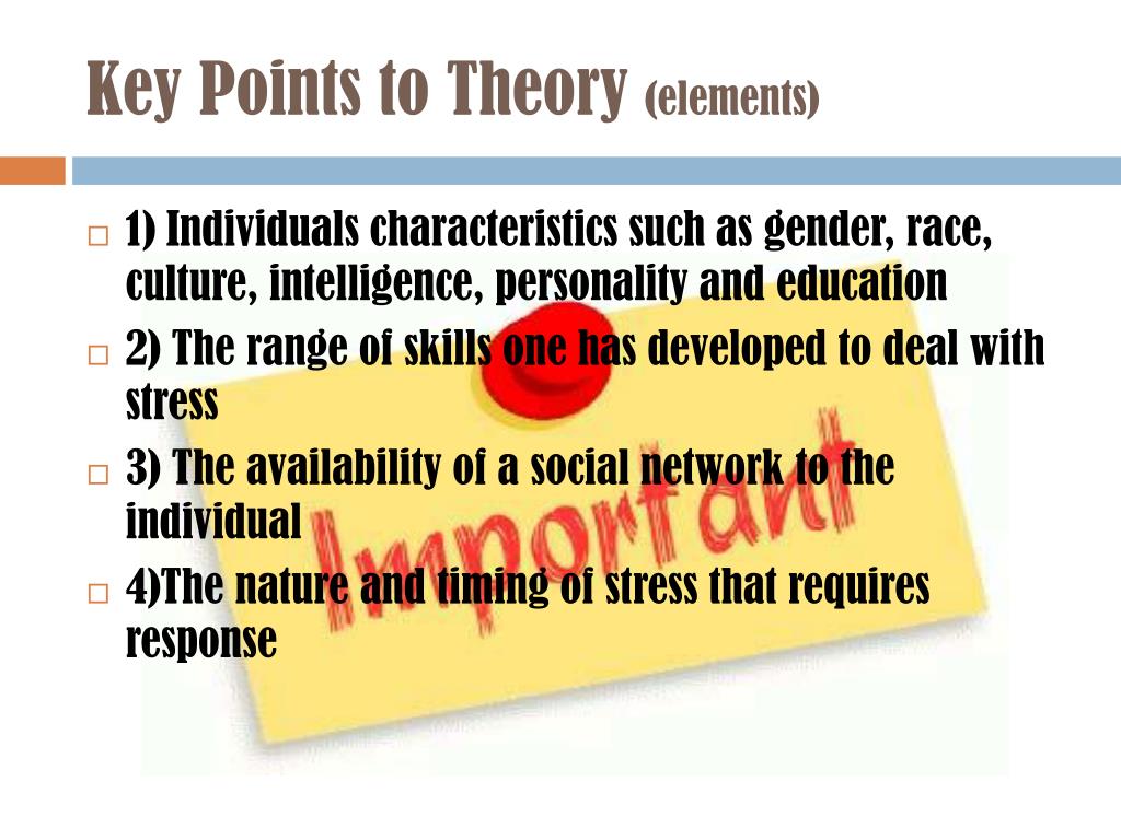 PPT - Leonard Pearlins ’ T heory Of Psychological Distress PowerPoint ...